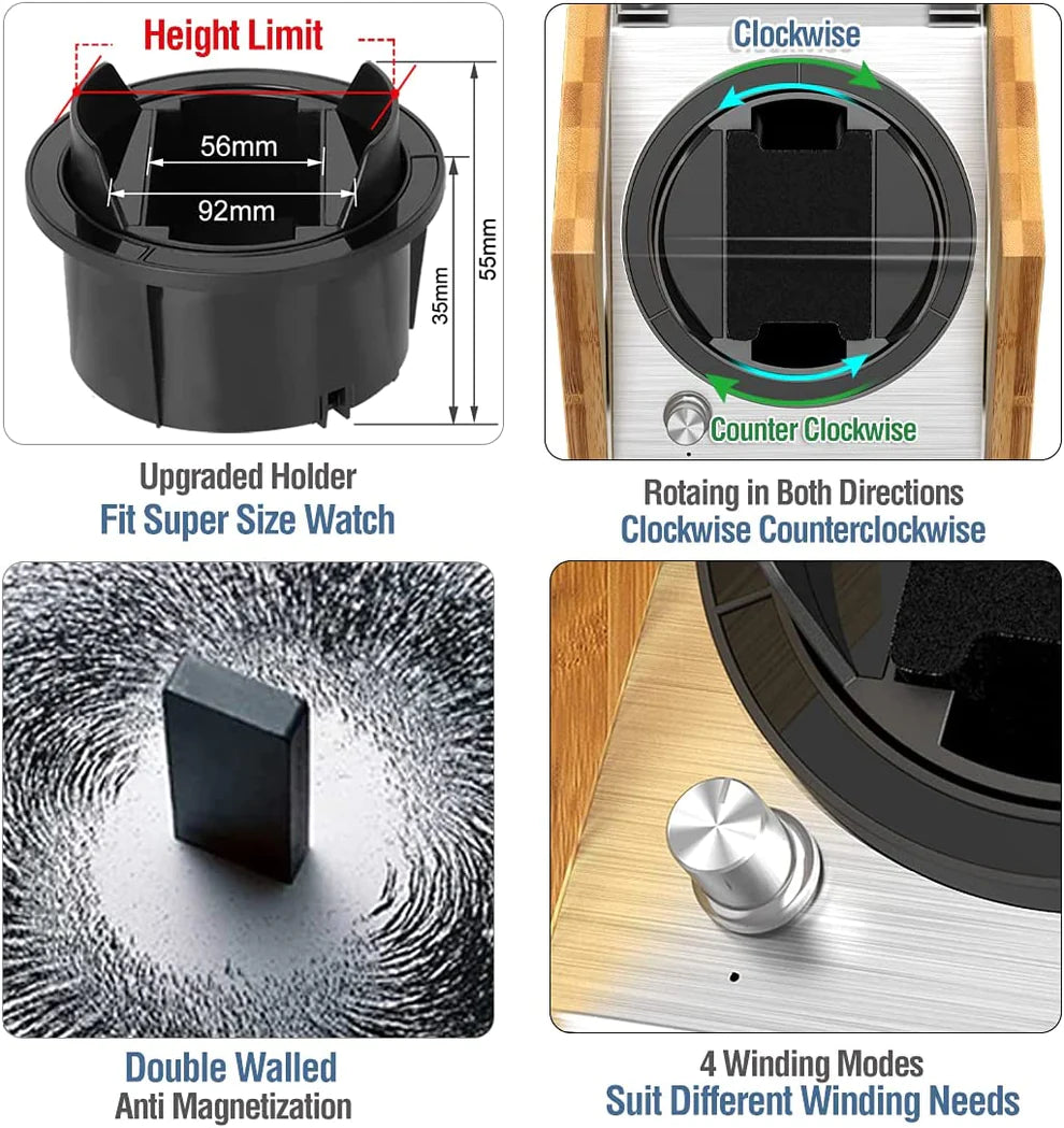 Enhance Your Timepiece Care with Automatic Watch Winder Excellence ...