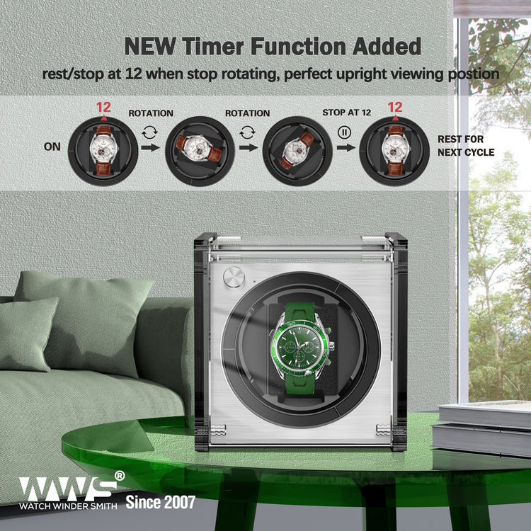 The Ultimate Guide to Automatic Watch Winder Boxes: Rolex & Bamboo ...